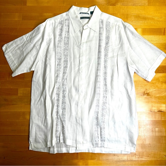 Cubavera | Shirts | Vintage Cubavera Linen Shirt | Poshmark